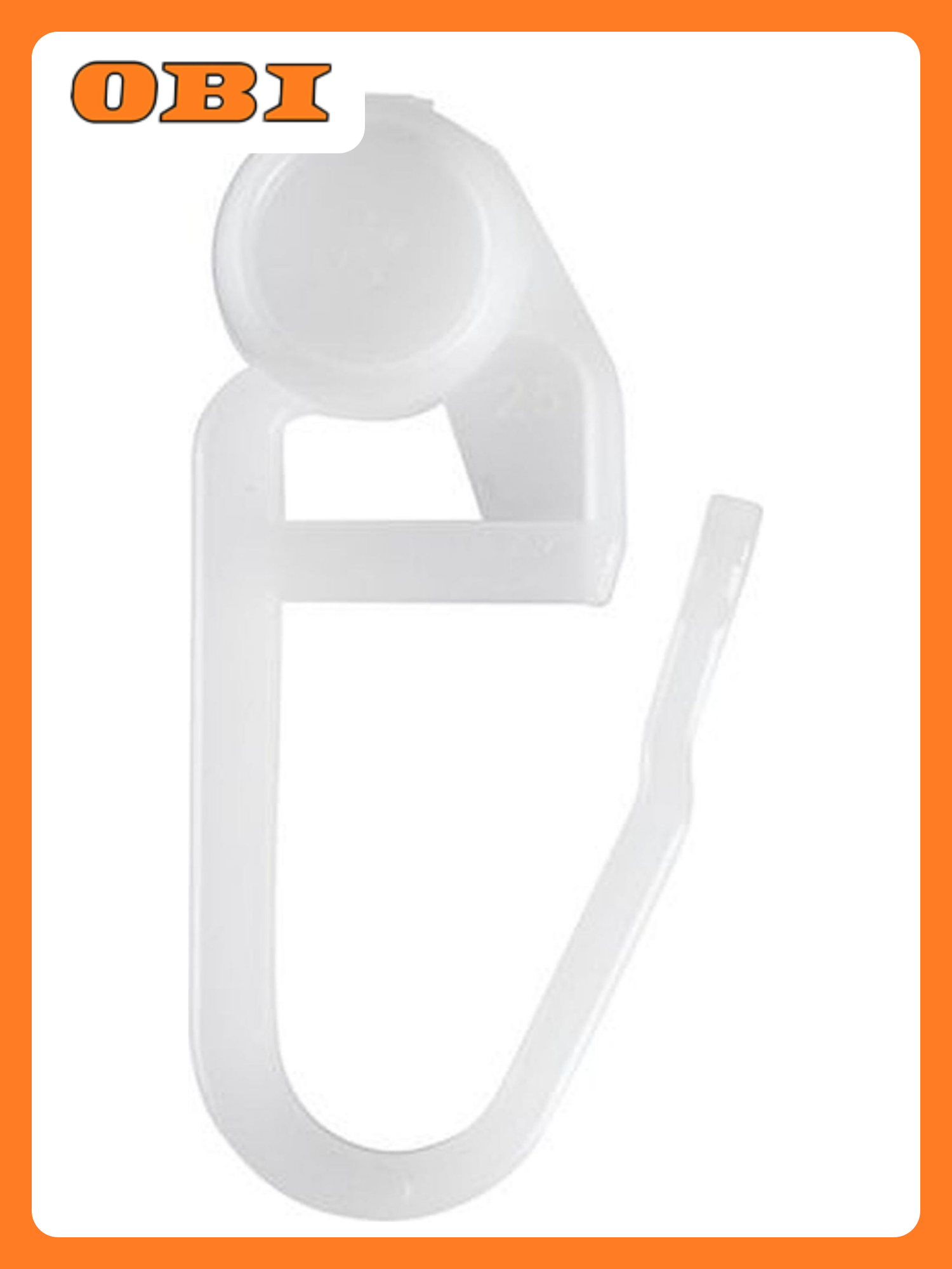 Крючки роликовые для штор LEGRAND белые 20 шт