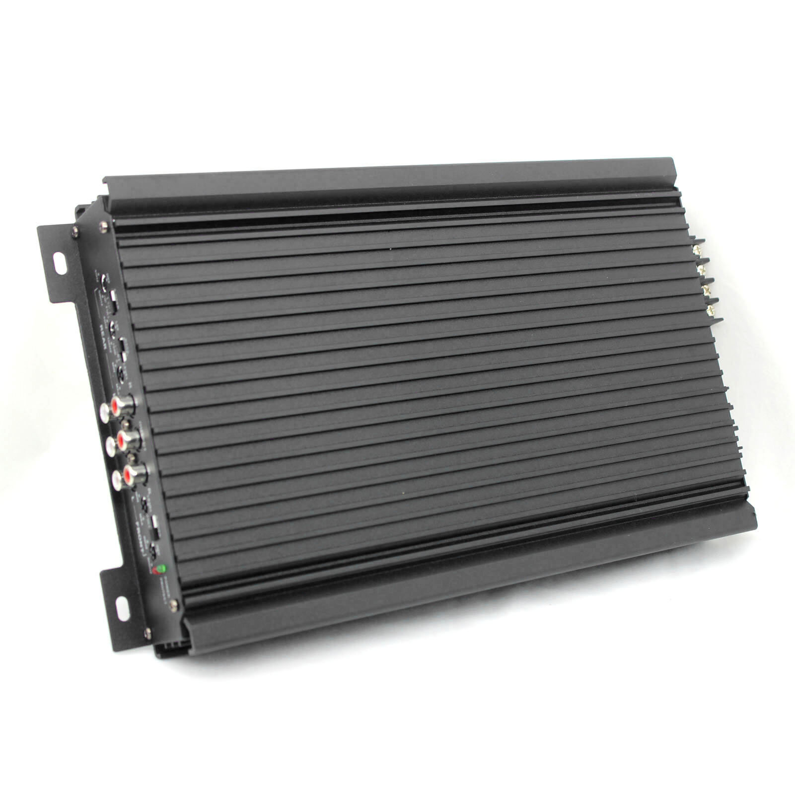 Аудиоусилитель для автомобиля 4-канальный 4600W 12.0V черный алюминиевый сплав 4 Ом 95дБ 10Гц-3кГц размер 348*194*46мм вес 2кг упаковка 415*195*95мм вес 2.3кг