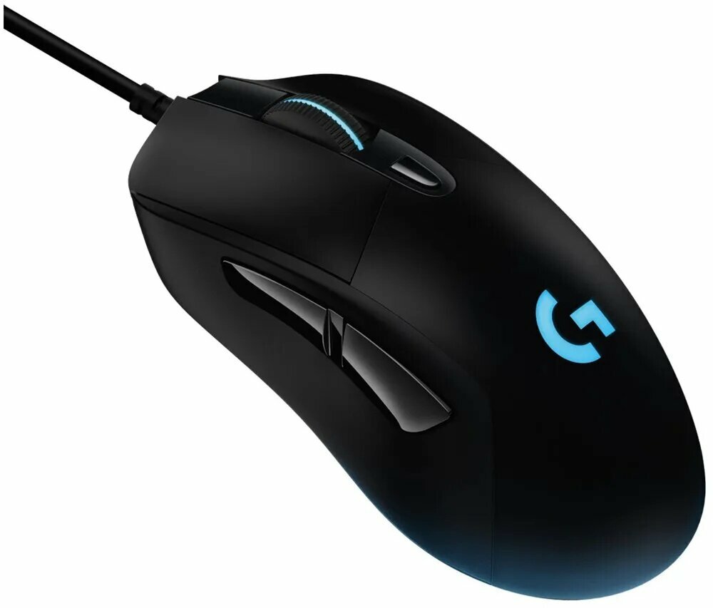 Logitech Мышь проводная G403 HERO, черный