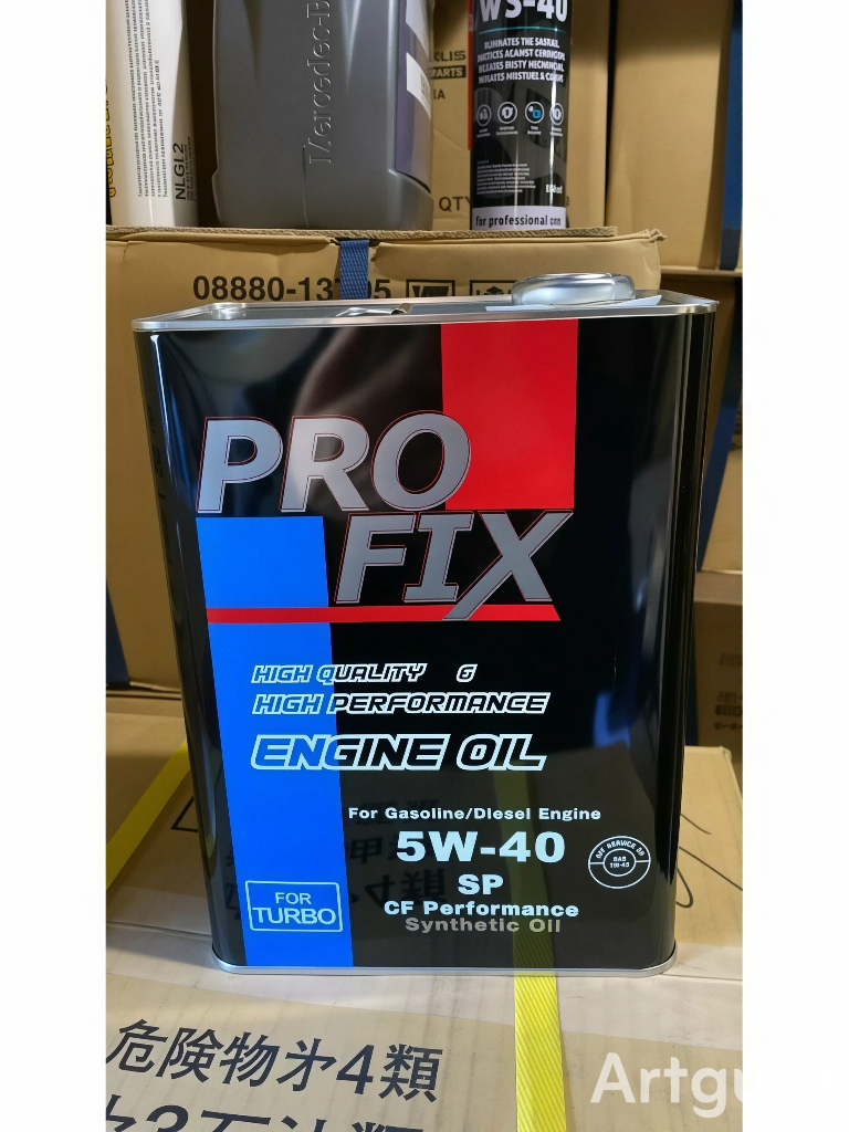 PROFIX SP5W40C Масло моторное синтетическое 4 л - Engine Oil 5W-40 API SP/CF (FOR TURBO)