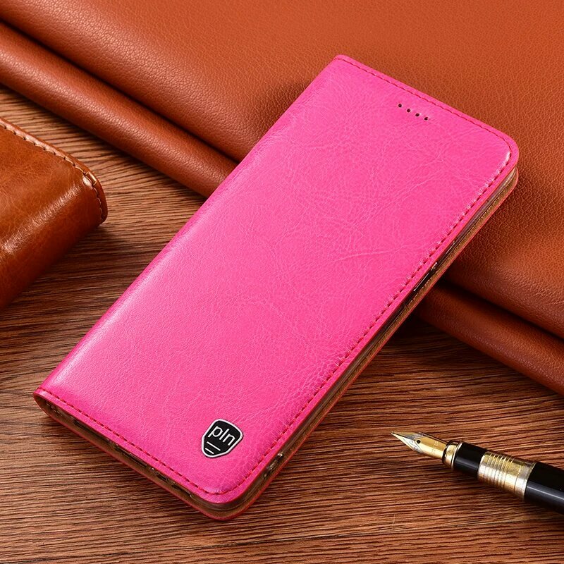 Чехол для Honor X30max с флип-дверцей и маджентовым рисунком, ударопрочный