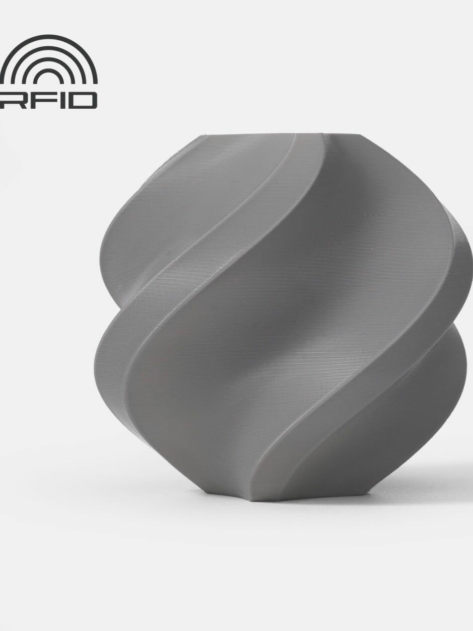 Филамент для для 3D принтера Bambu Lab ASA Gray серый 45102 на катушке