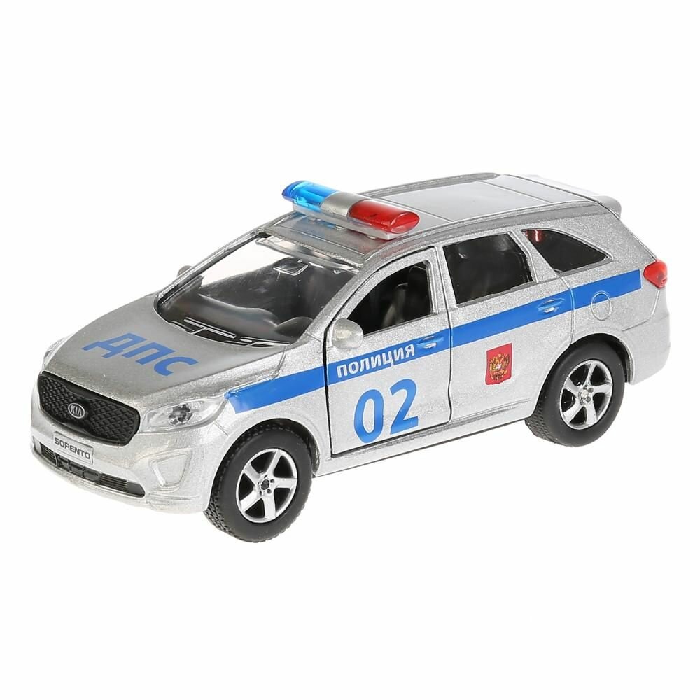 Технопарк Металлическая модель Kia Sorento. Полиция
