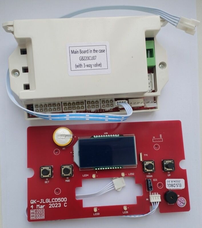 Модуль управления и плата индикации электрокотла ARDERIA OT (E22013.0631-496/500R)