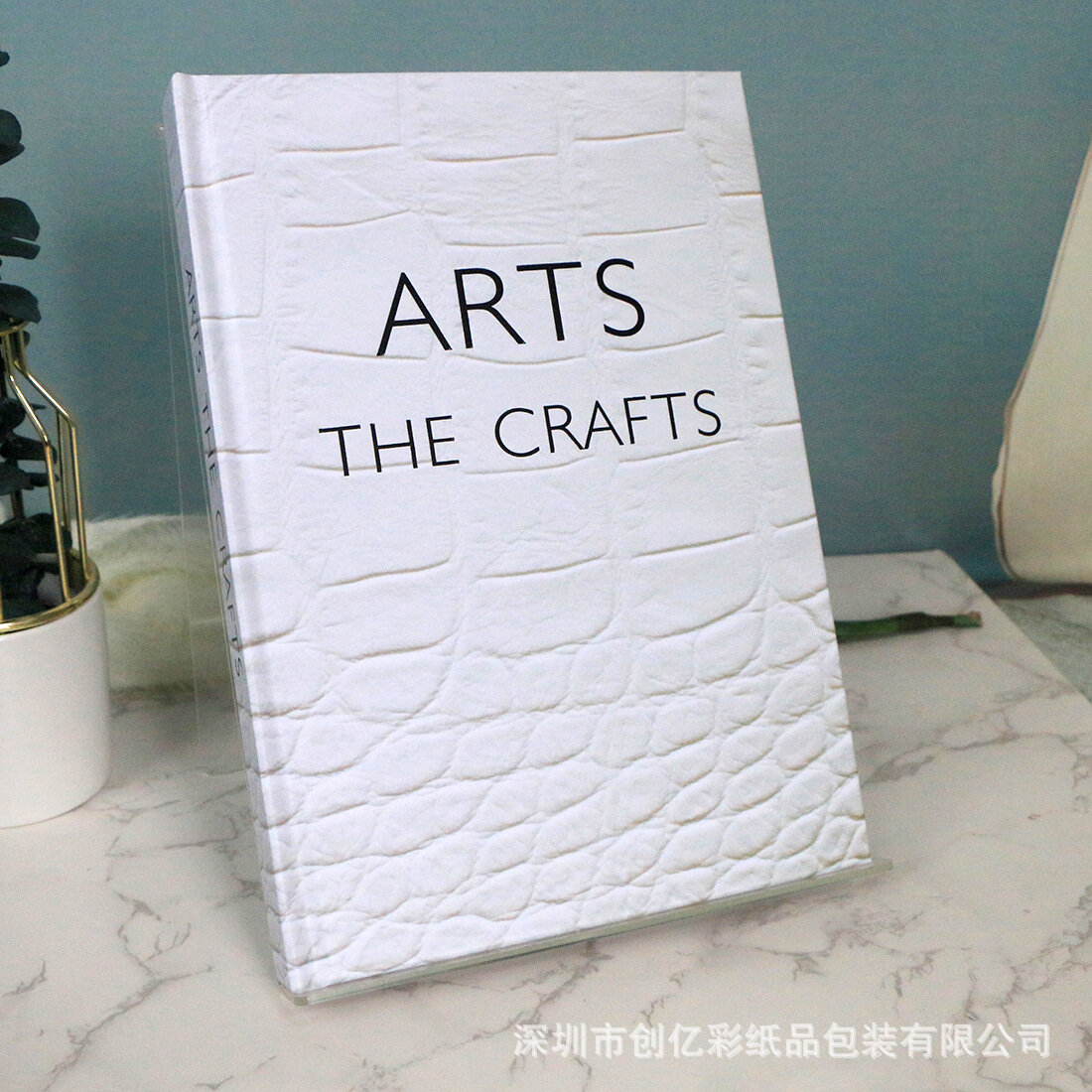 Современный декоративный книжный проп с дизайном Art5, 27x19x2.3 см для современных интерьеров