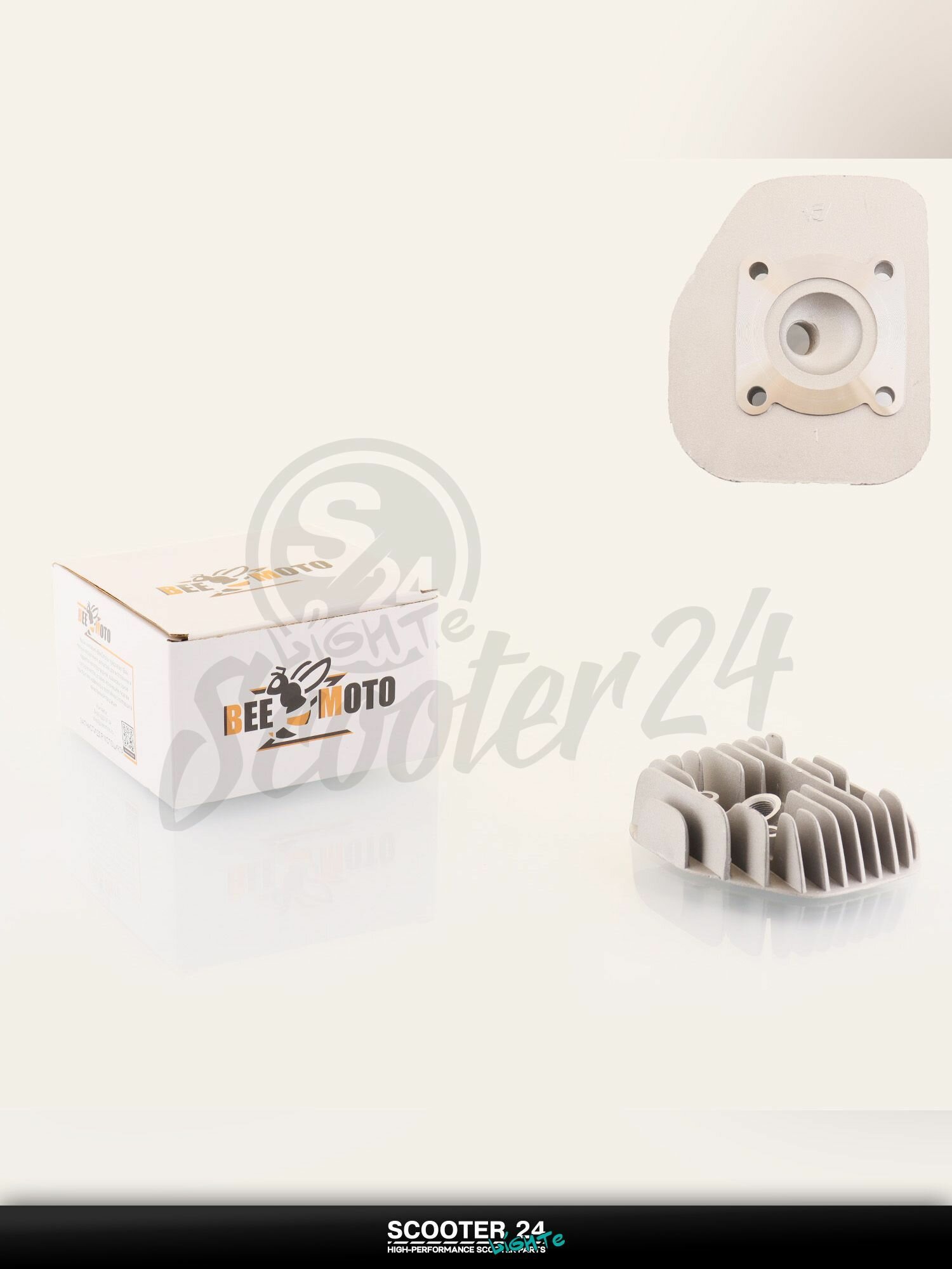 Головка цилиндра на мотоцикл, скутер Suzuki AD 50, 2T TB50, Suzuki RUN ( 41) "BEEZMOTO"