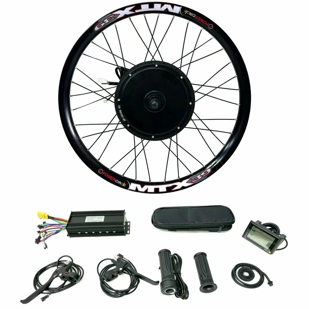 Комплект для электровелосипеда 2000 Вт 26 27.5 29 дюймов Набор инструментов Задний привод