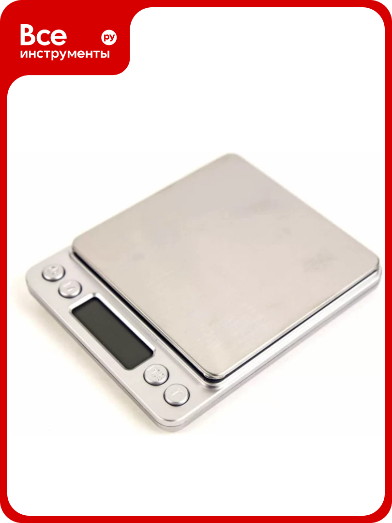 Весы портативные цифровые Русский Мастер, электронные бытовые, питание от батареек, высокая точность