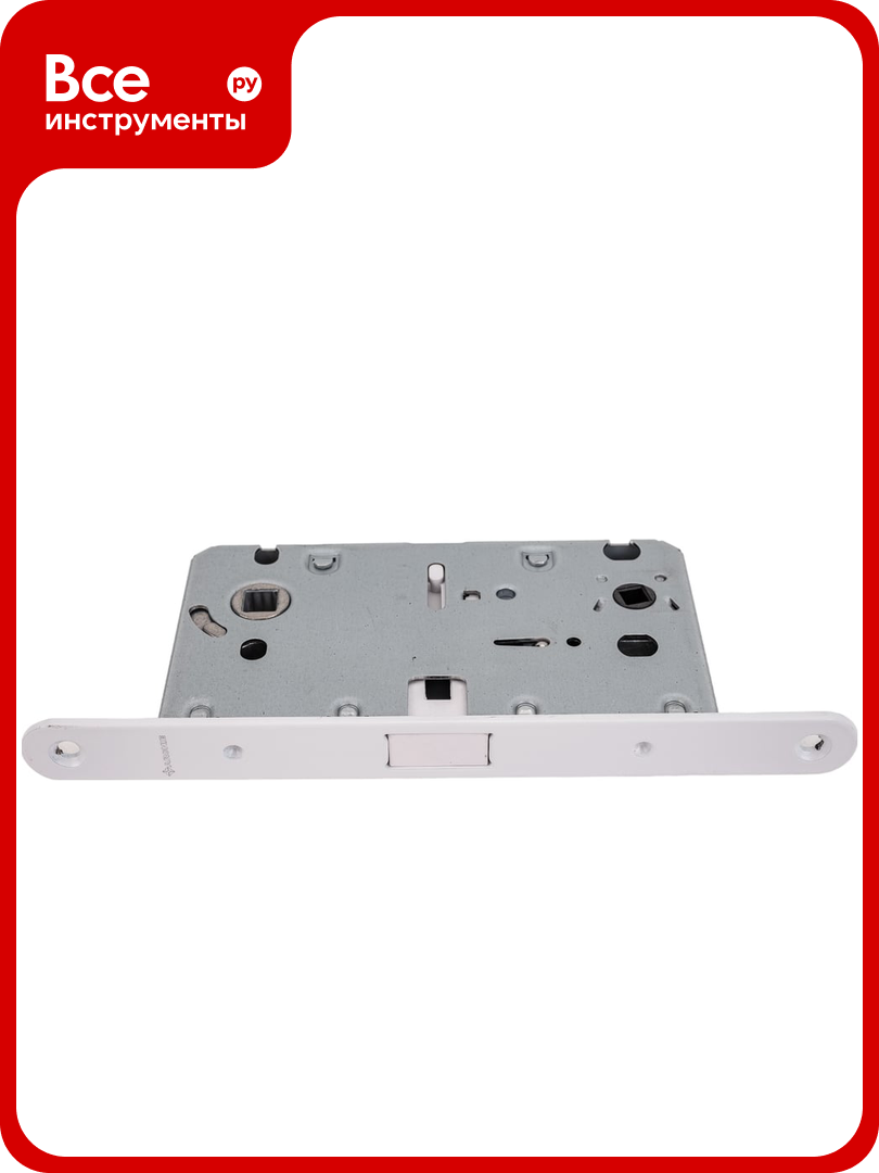 Бесшумная магнитная сантехническая защелка ARCHIE LM 5212OL WH 900000052047