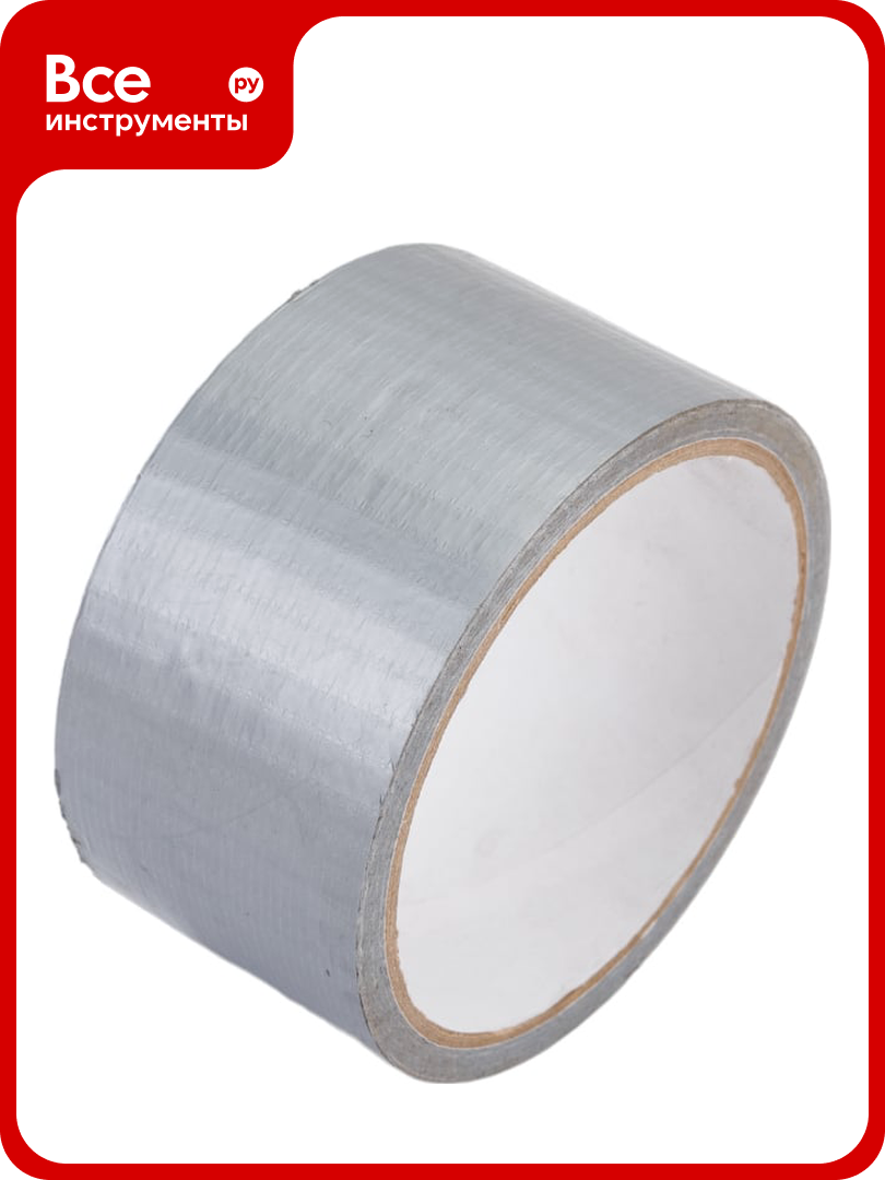 Монтажная лента ZOLDER TPL 48 мм х 10 м, 160 мкм, серая ПК000002182, армированная тканевая, водостойкая