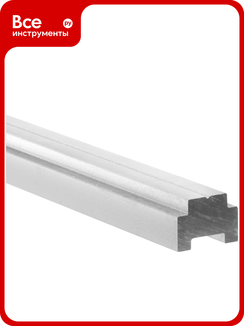Профиль алюминиевый WOODWORK 13.1x9.2 длина 1м для TR19 TR31 TR33 TR44 TR30 TR13.100
