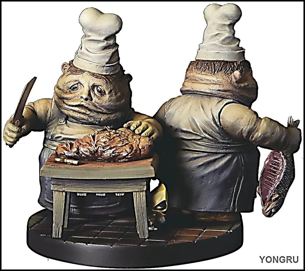 Мини-фигурка "Близнецы-повара", из "Little Nightmares", коллекционная, рождественские подарки
