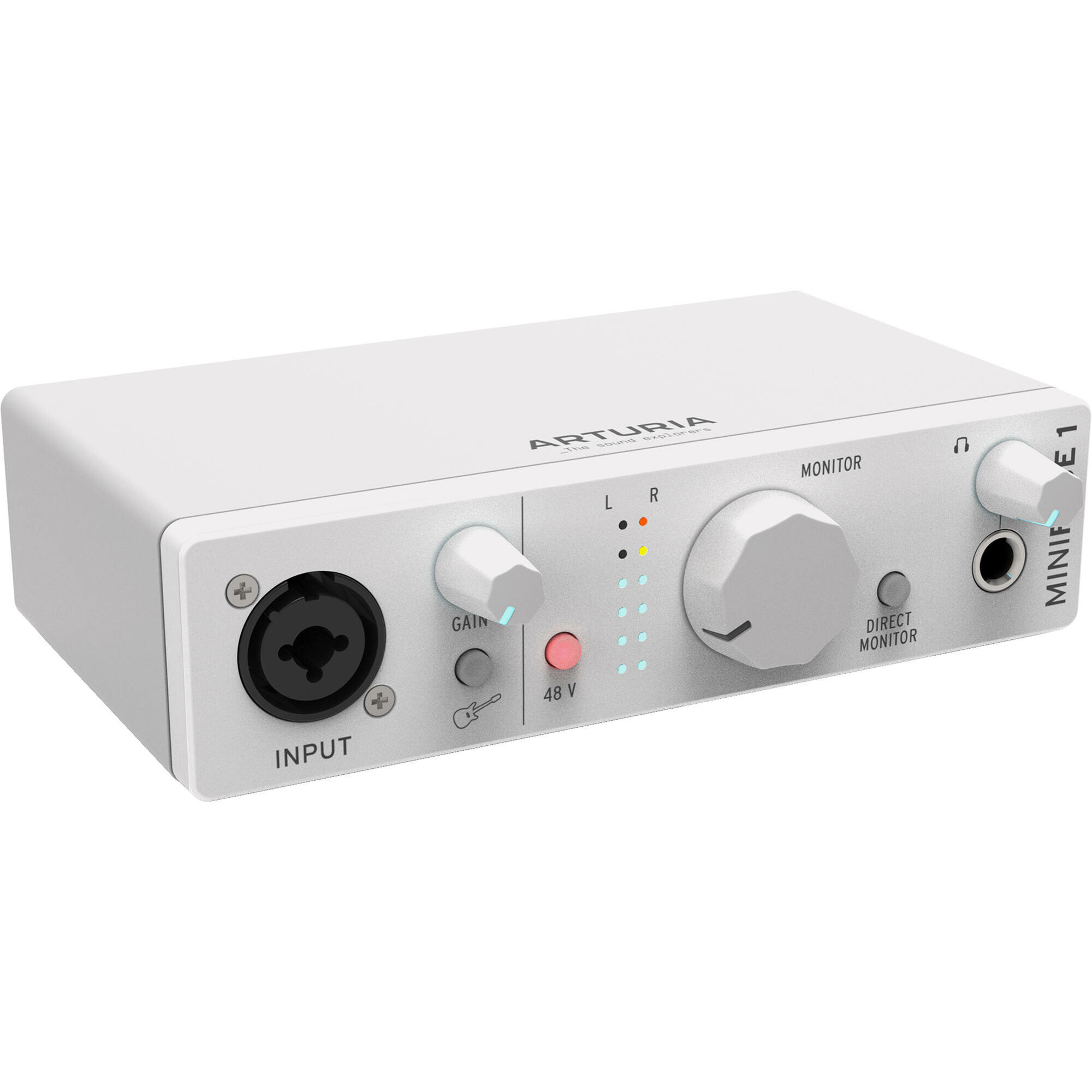 Звуковая карта Arturia MiniFuse White, USB Type-C, 24 бит/192кГц