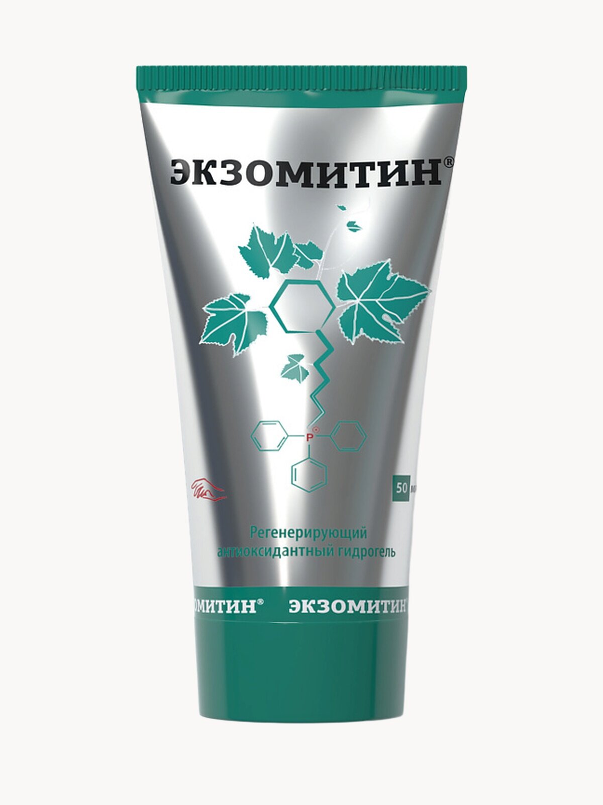 Экзомитин гидрогель с бактерицидным, ранозаживляющим и регенерирующим эффектом, 50мл