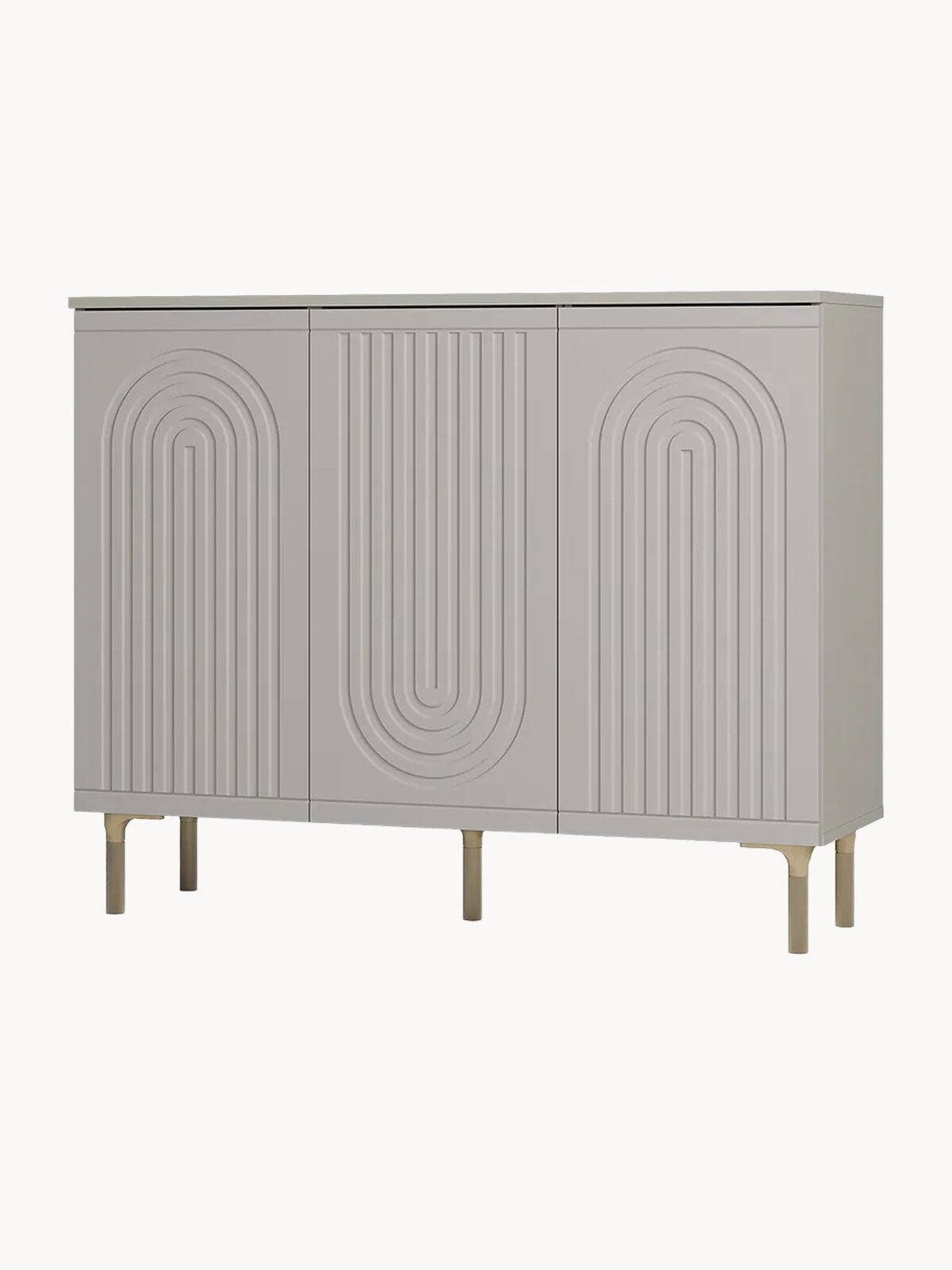 Комод на ножках "Женева" кашемир, 110х35х88 см