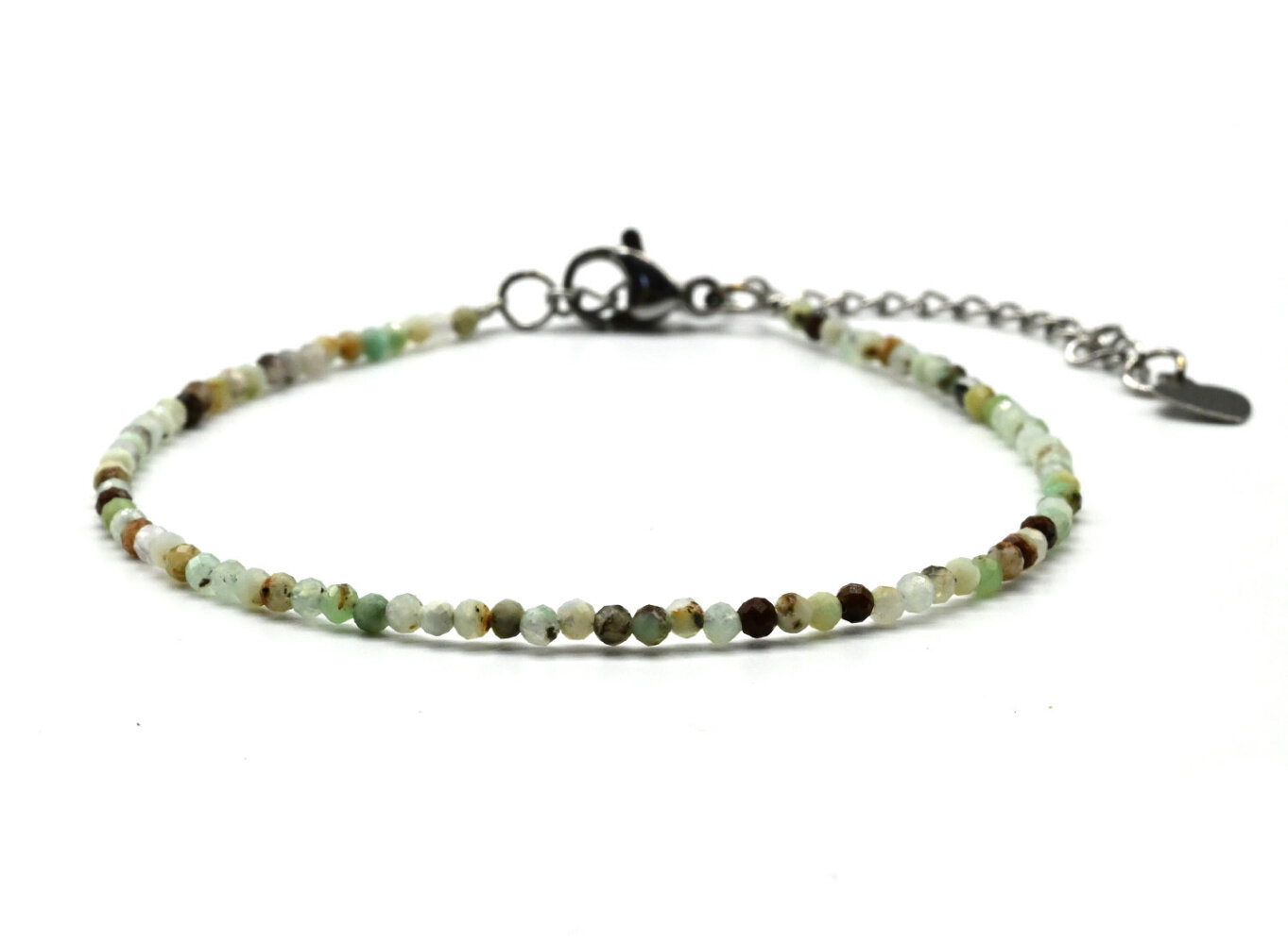 Браслет, хризопраз