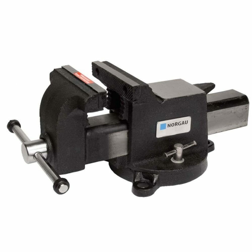 NORGAU Тиски слесарные 200mm параллельные поворот, N410-200 073004200