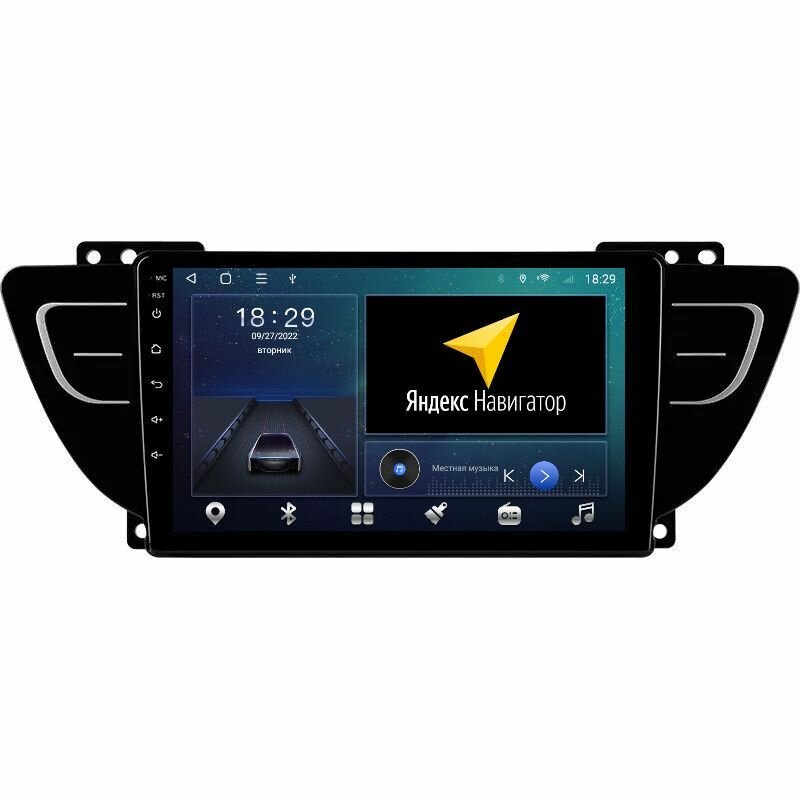 Магнитола Epic T18 Geely Atlas 2016-2021 - Android 12 - Процессор 8 ядерный - CarPlay - IPS экран - DSP- 4G(Sim)