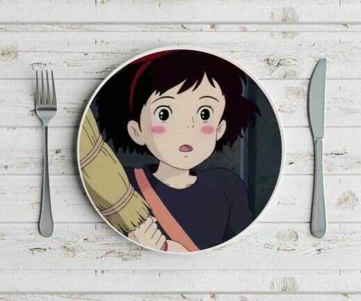 Тарелка Ведьмина Служба Доставки №3