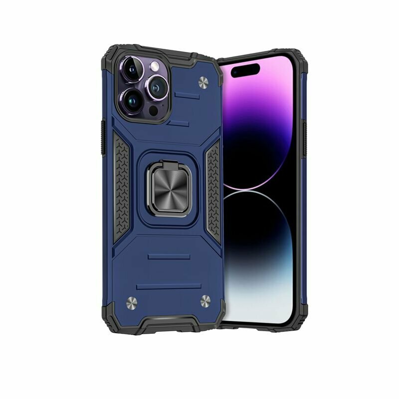 Противоударный чехол Legion Case для iPhone 14 Pro синий