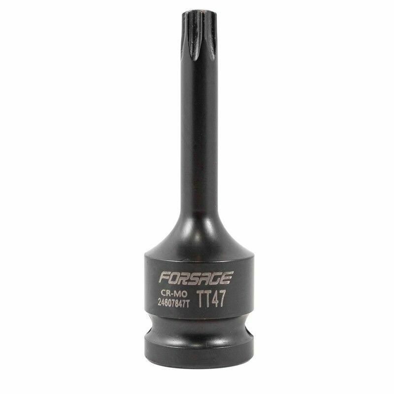 Головка-бита TORX ударная TH47 с отверстием, 1/2"