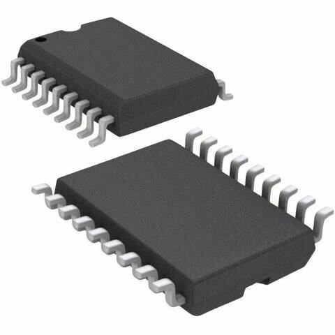 Микросхема MAX3222EWN SO18, 3.0V-5.5V, low-power, up to 1Mbps, true RS-232 transceivers using four 0.1uF external capacitors