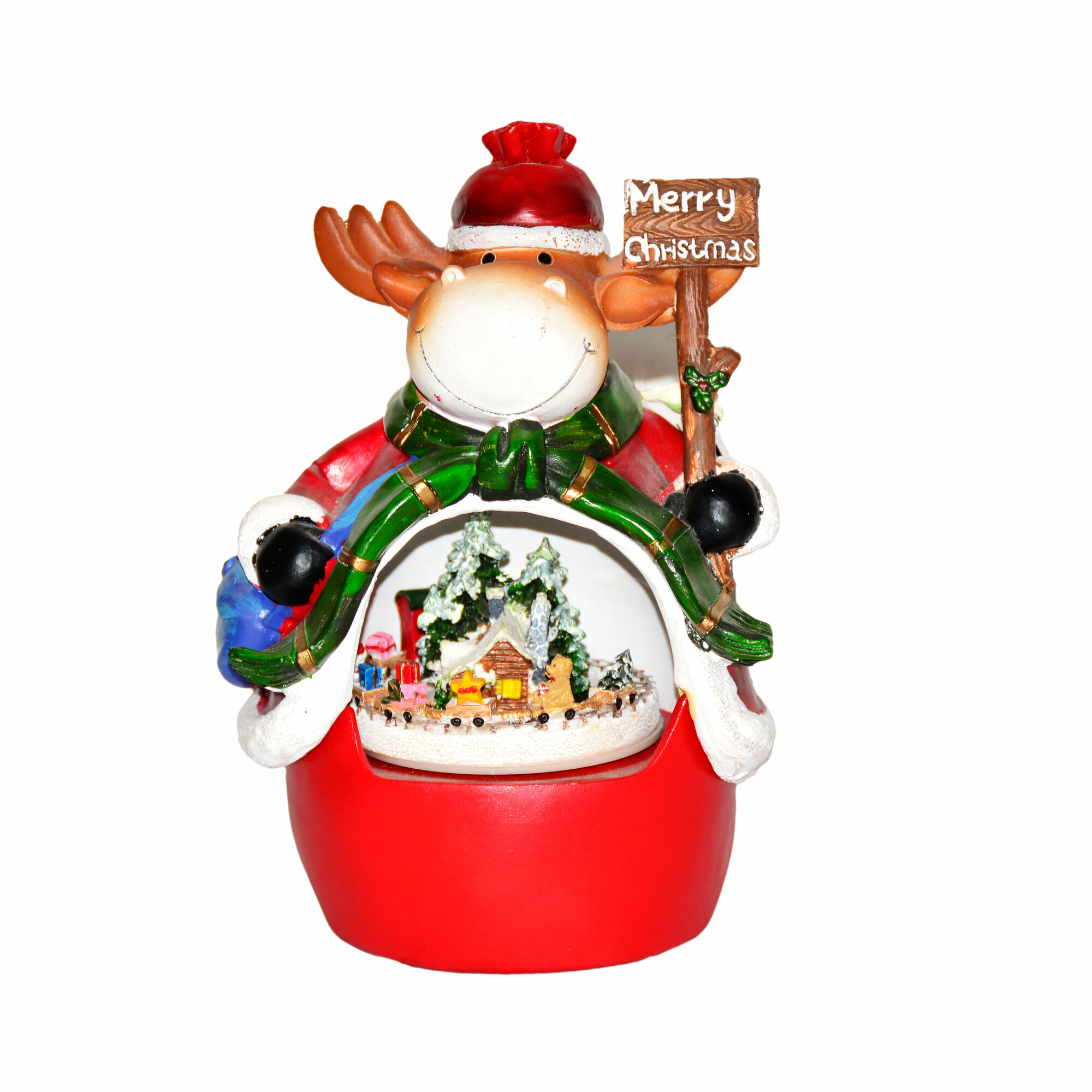 Фигурка с музыкой, подсветкой и функцией движения "Олень"