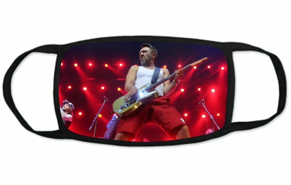 Маска защитная на лицо Ленинград, Leningrad №5, Взрослая - 20 на 12,5 см