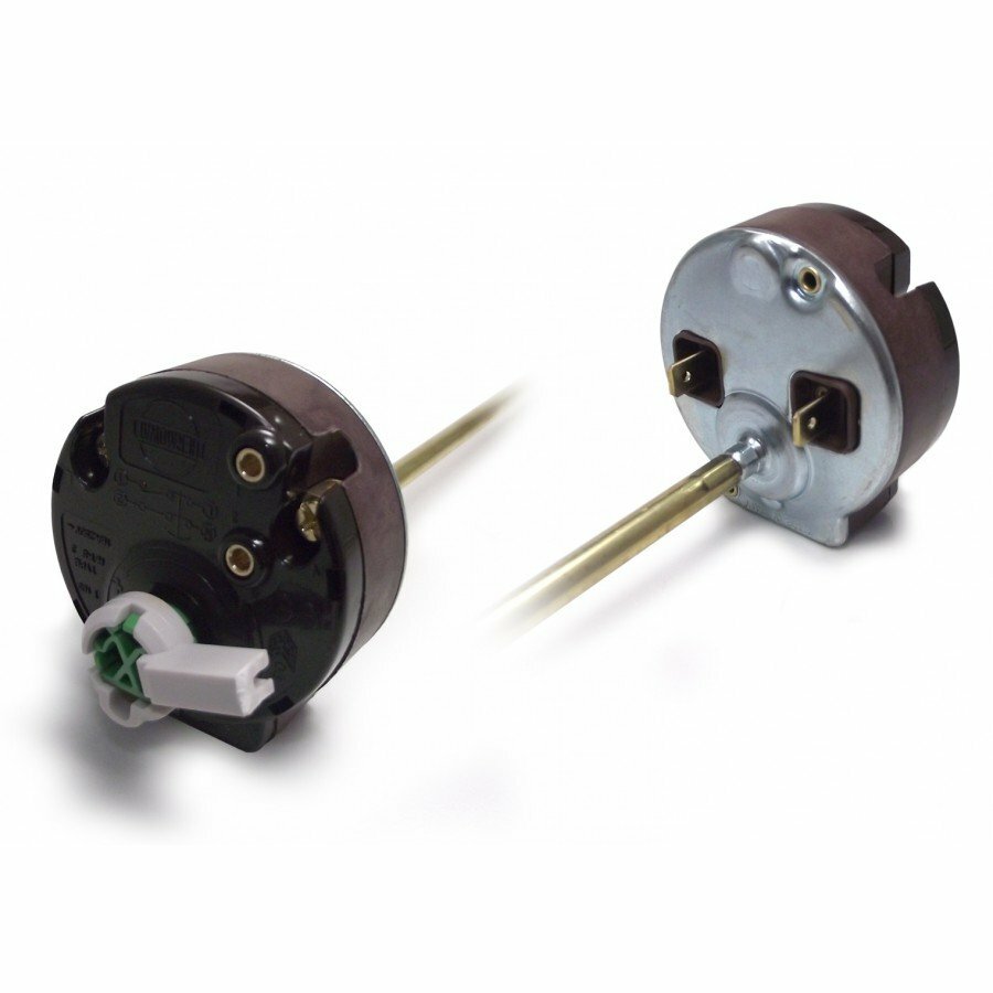 Термостат стержневой тип RTS 3, 16A, 250V, 72/92° с флажком, для водонагревателя