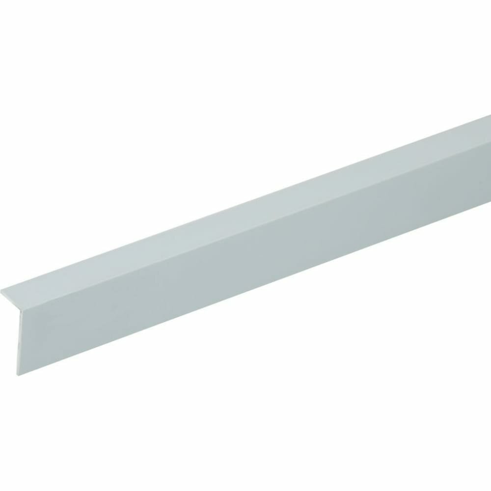 Арочный угол ПВХ ПилотПро серый, 20x10 мм, 2,7м 13831