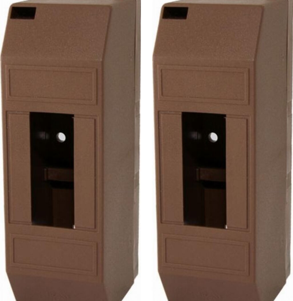 Бокс навесной TDM Electric КМПн 2 модуля IP20 бук (комплект из 2 шт.)