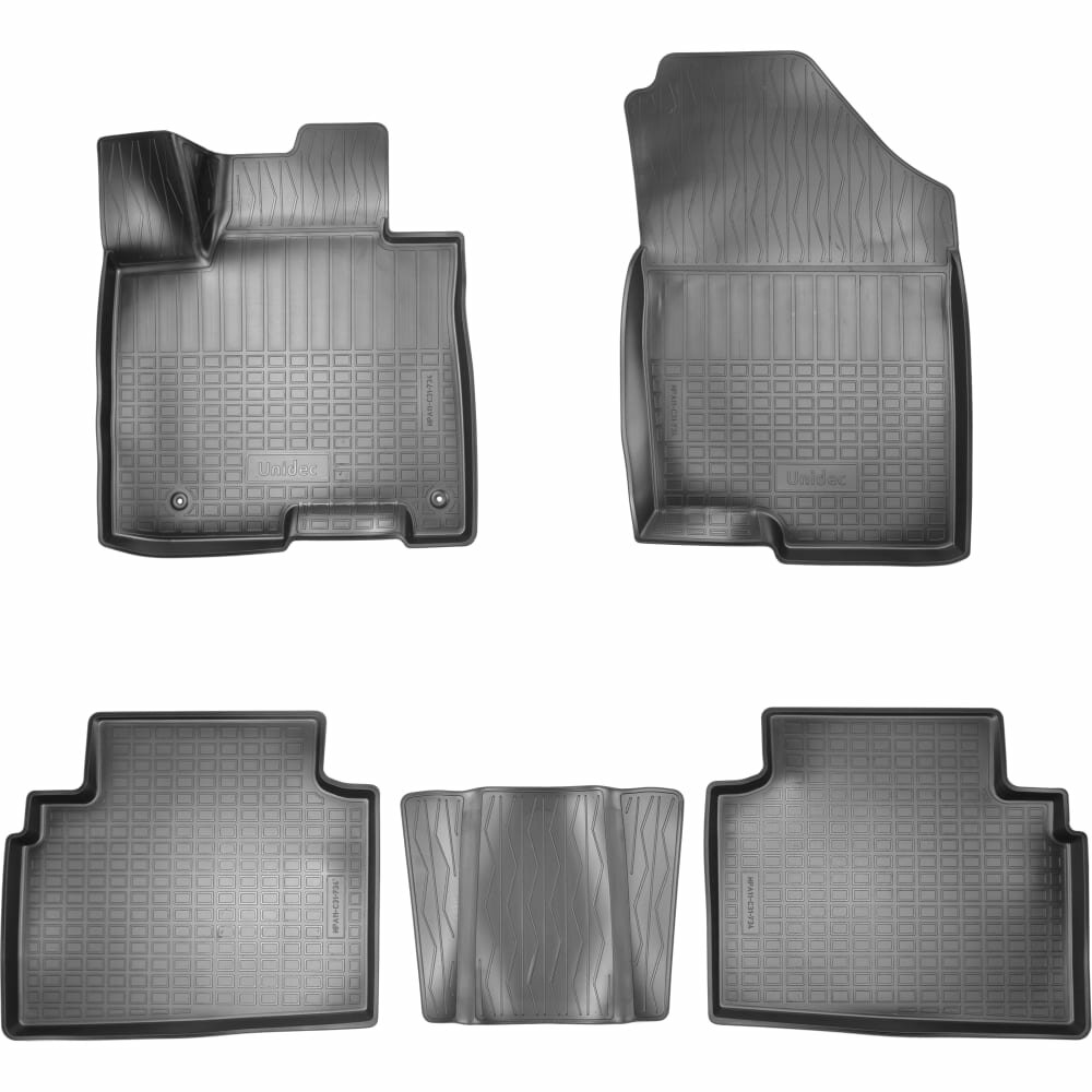 Салонные коврики для Hyundai Tucson IV 3D 2021 UNIDEC NPA11-C31-734