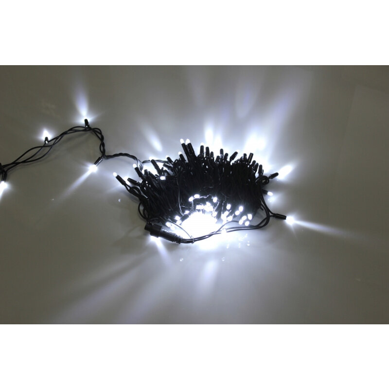 LED-PLR-200-20M-24V-W/BL-W/O, белая/черный провод, соединяемая (без силового шнура) 24Вольта