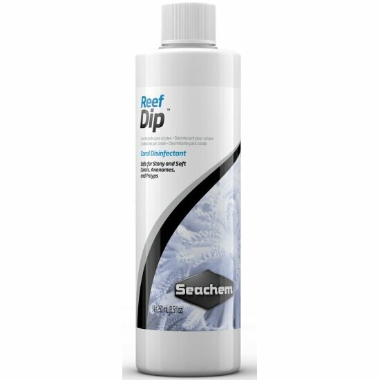 Средство Seachem Reef Dip для адаптации и обеззараживания кораллов 250мл