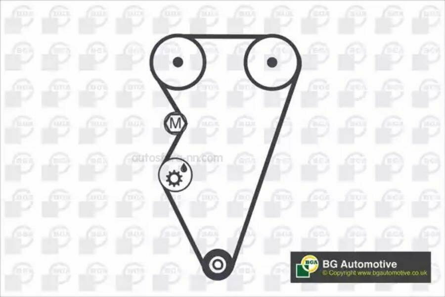 BGA TB7500K Комплект ремня ГРМ