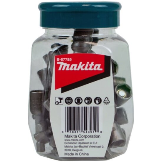 Магнитная насадка Makita для кровельных саморезов (банка), 30 шт.