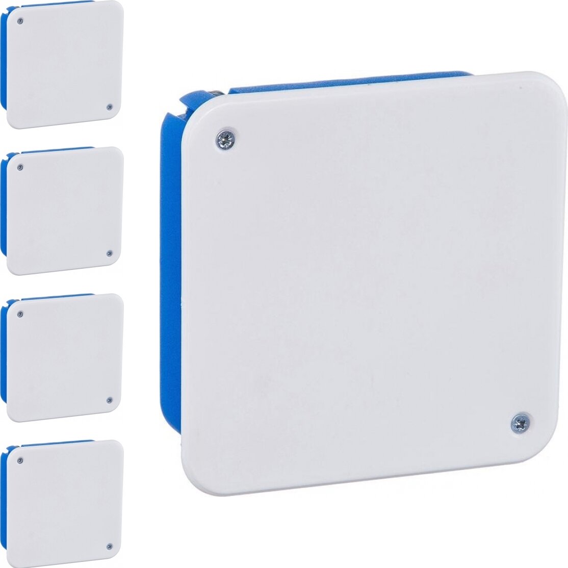 Коробка распределительная Tyco 100x100x45 квадратная для монтажа в гипсокартон IP30 (комплект из 4 шт.)