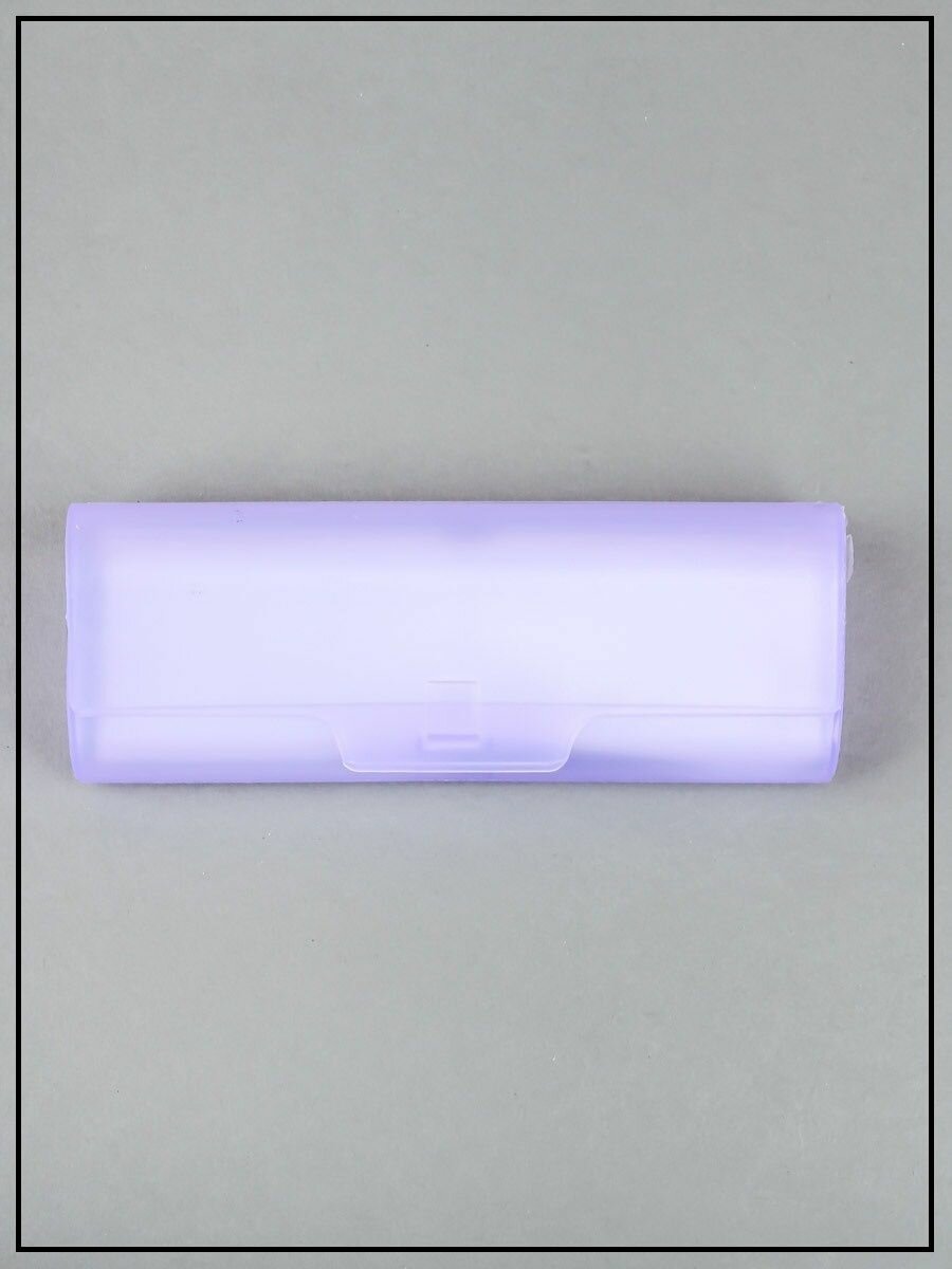 Футляр для очков ASK, женский, пластик, сиреневый, пластик, унисекс,