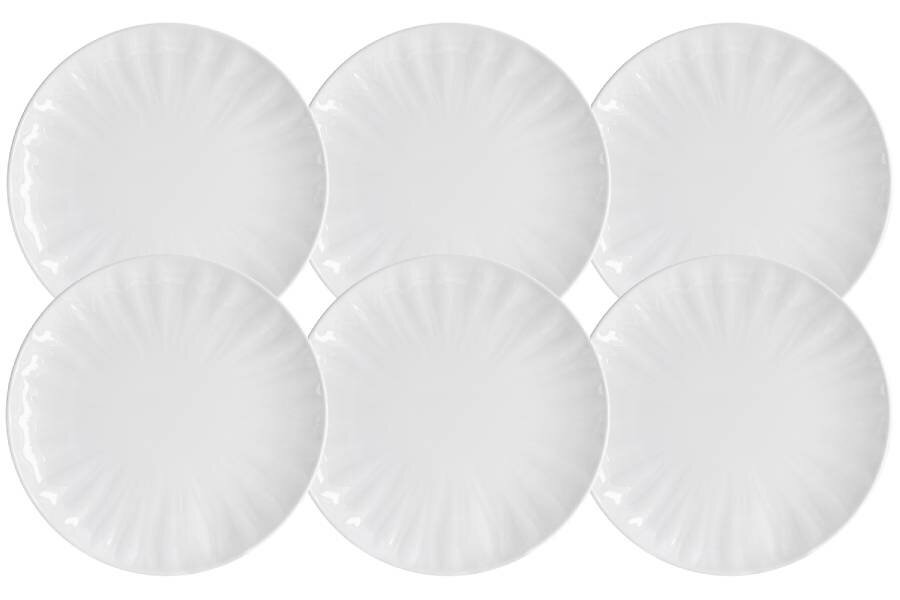 Набор 6 тарелок закусочных Floral, 20,5см (Home&Style, Китай)