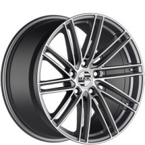 Литой колесный диск Mak Leipzig 9.5x21/5x130 D71.6 ET60 Gun metallic mirror face