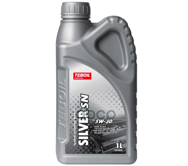 Teboil Масло Моторное 5W30 Teboil 1Л Синтетика Silver Sn