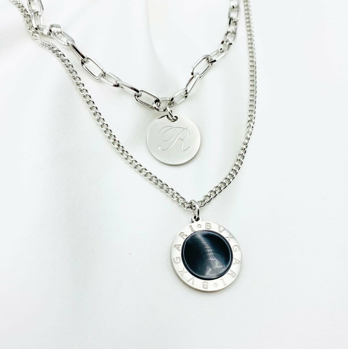 Колье, искусственный камень