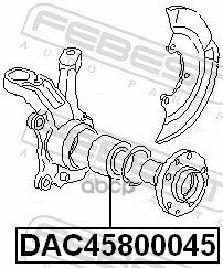 Подшипник Ступицы Vw Transporter/Multivan 90-03 Передний