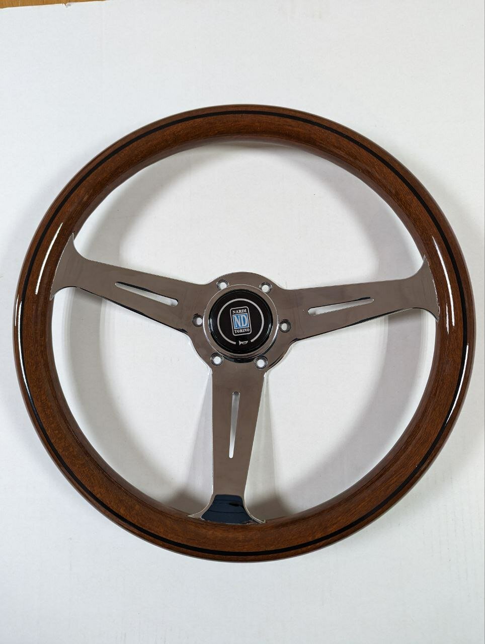 Универсальный гоночный руль для любого автомобиля 35 см ABS копия дерево