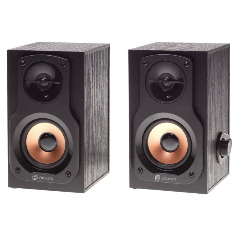 Акустическая система Oklick OK-162, 2,0, 150 Гц-20 кГц, 8 Вт, черная (459202)