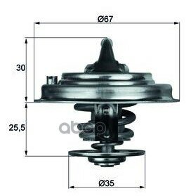 Термостат Audi 100/A6, VW Passat 2.4-4.2/2.5TDi 90> Mahle/Knecht арт. TX3087D