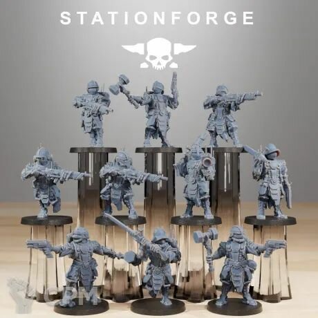 Warhammer Solar Auxilia Squad/Отряд Солнечной Ауксилии