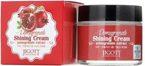 Jigott Cream Shining Pomegranate Крем для лица с экстрактом граната для яркости кожи 70 мл
