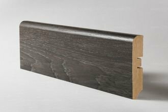 Плинтус МДФ Hannahholz-80 Дуб сухой серый 81402- 23