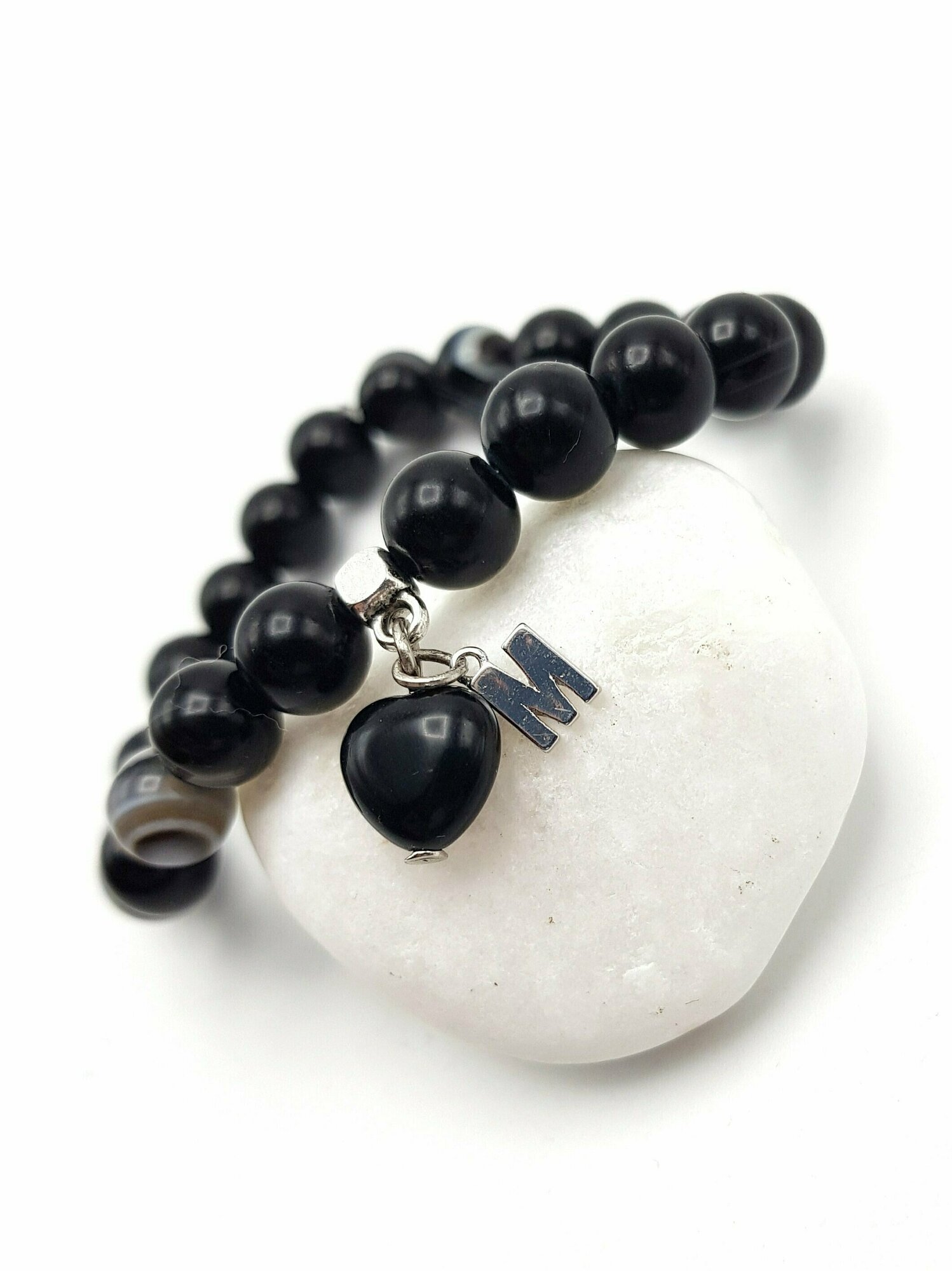 Браслет, агат